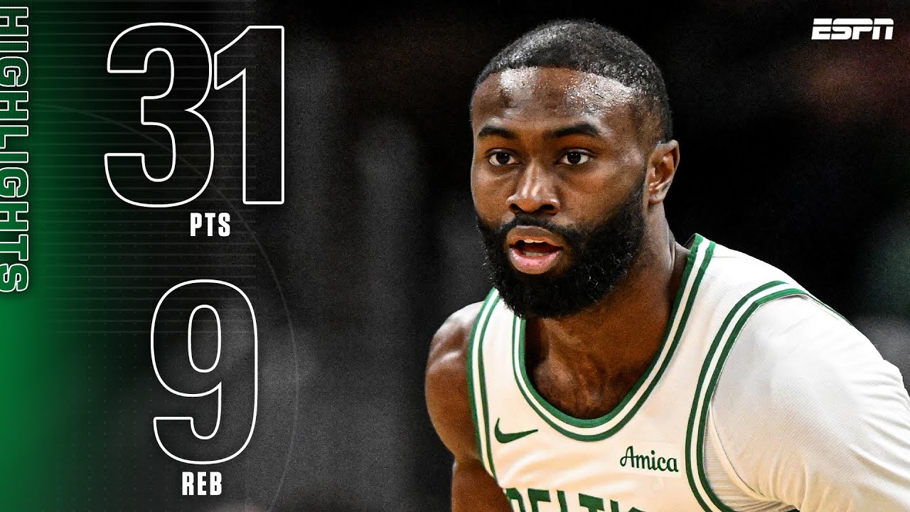 Jaylen Brown 30-PIECE Highlights 🎥 Leads Celtics to win over Pacers ☘️ ...