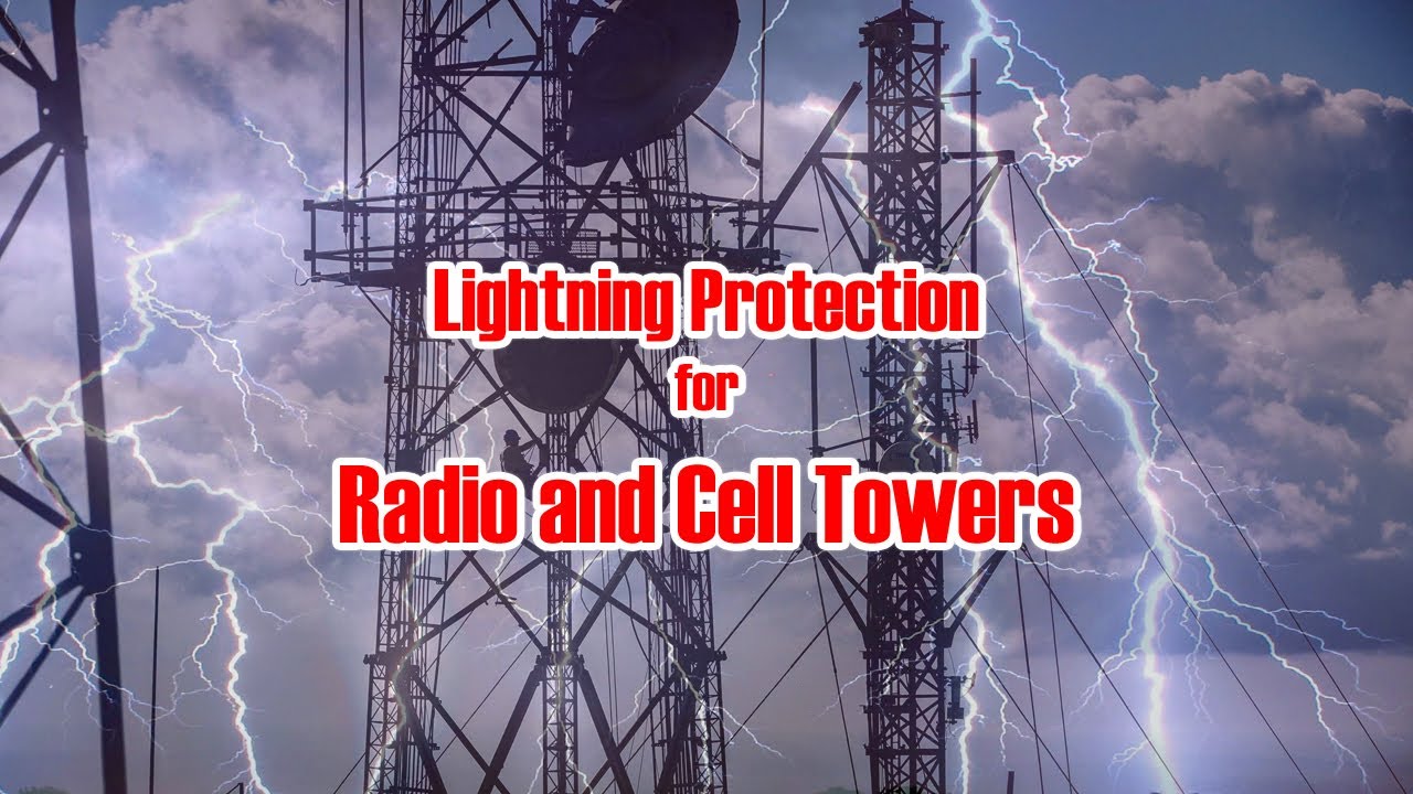 Lightning Prevention for Telecom Towers // EvoDis Lightning Prevention ...
