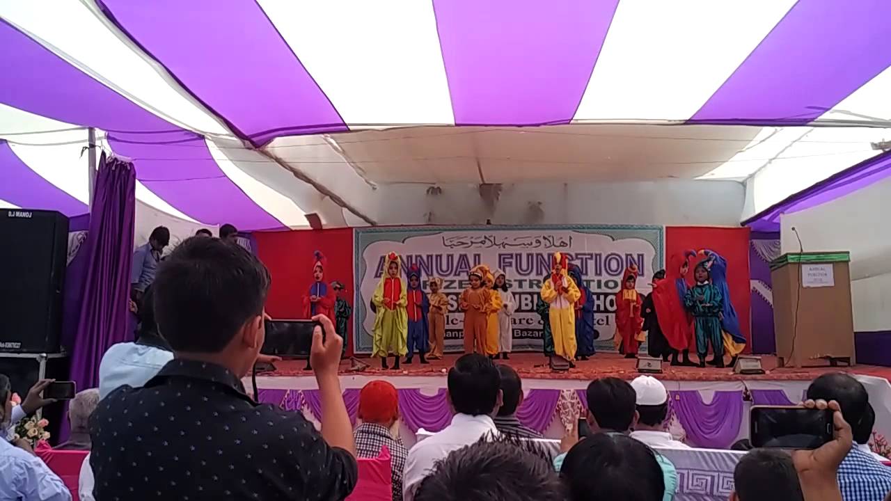 Performance in Annual Day Function of Holy Vision Public School - YouTube
