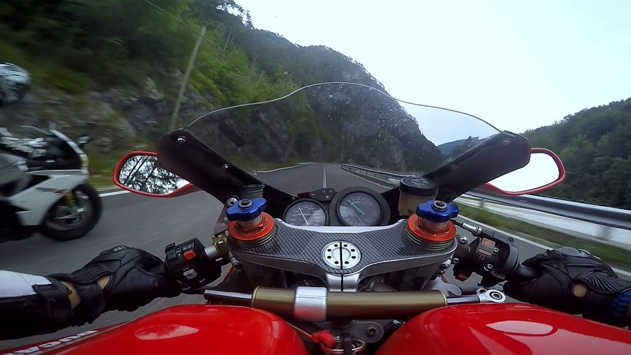 Ducati 996 termignoni Barcis - YouTube