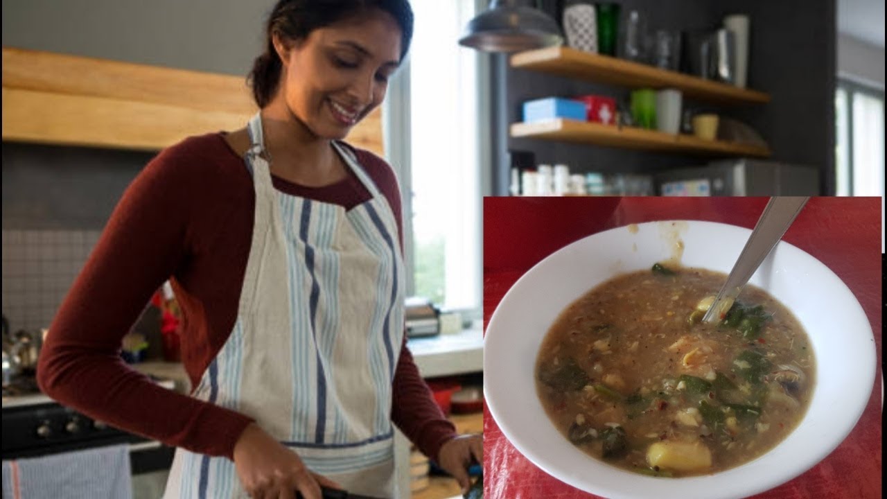 How To Make Odiyal Kool | Seafood Soup | Homemade Jaffna Kool - YouTube