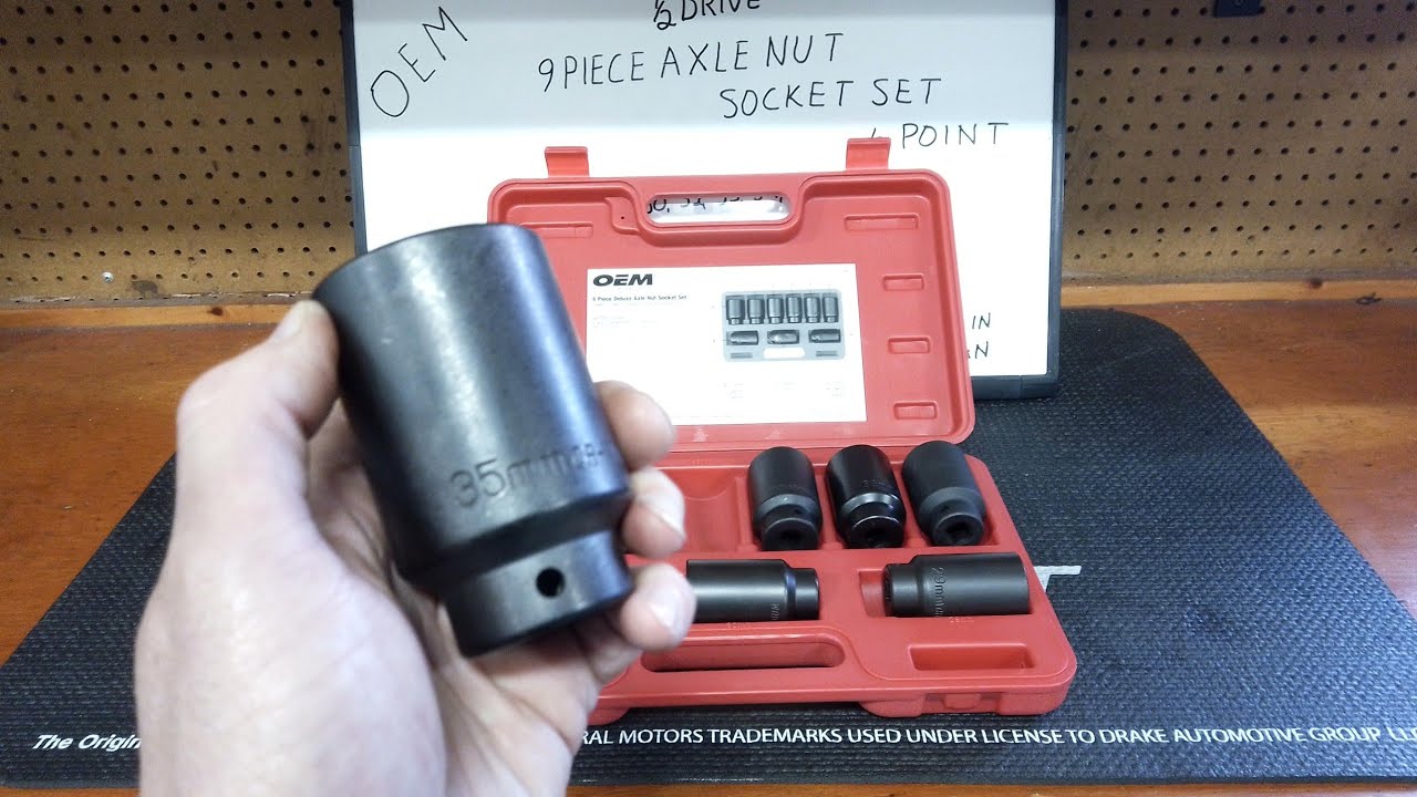AXEL NUT IMPACT SOCKET SERIES EPISODE (4) OEM, UNBOXING, TAIWAN MADE,MY ...
