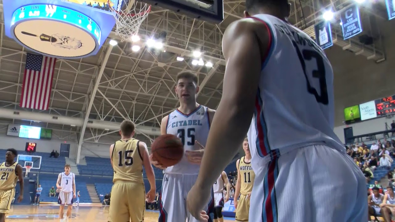 The Citadel Basketball Highlights vs Wofford 2/02/19 - YouTube
