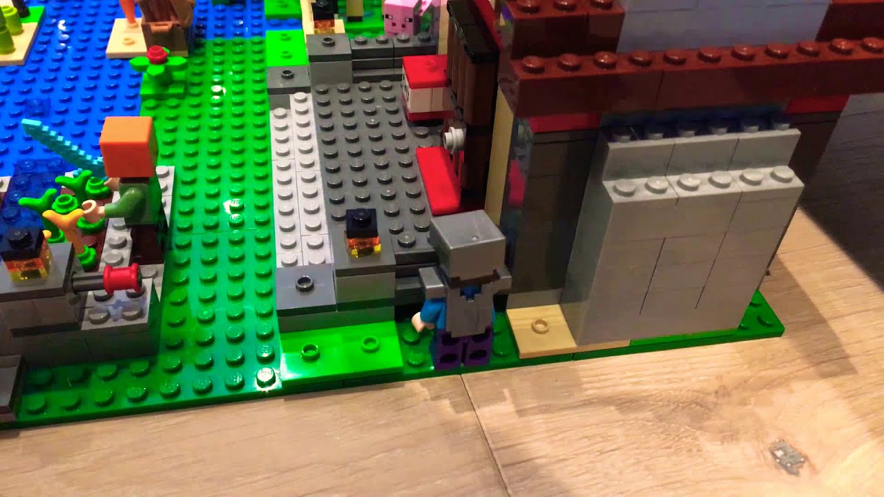 Lego Minecraft stop motion - YouTube