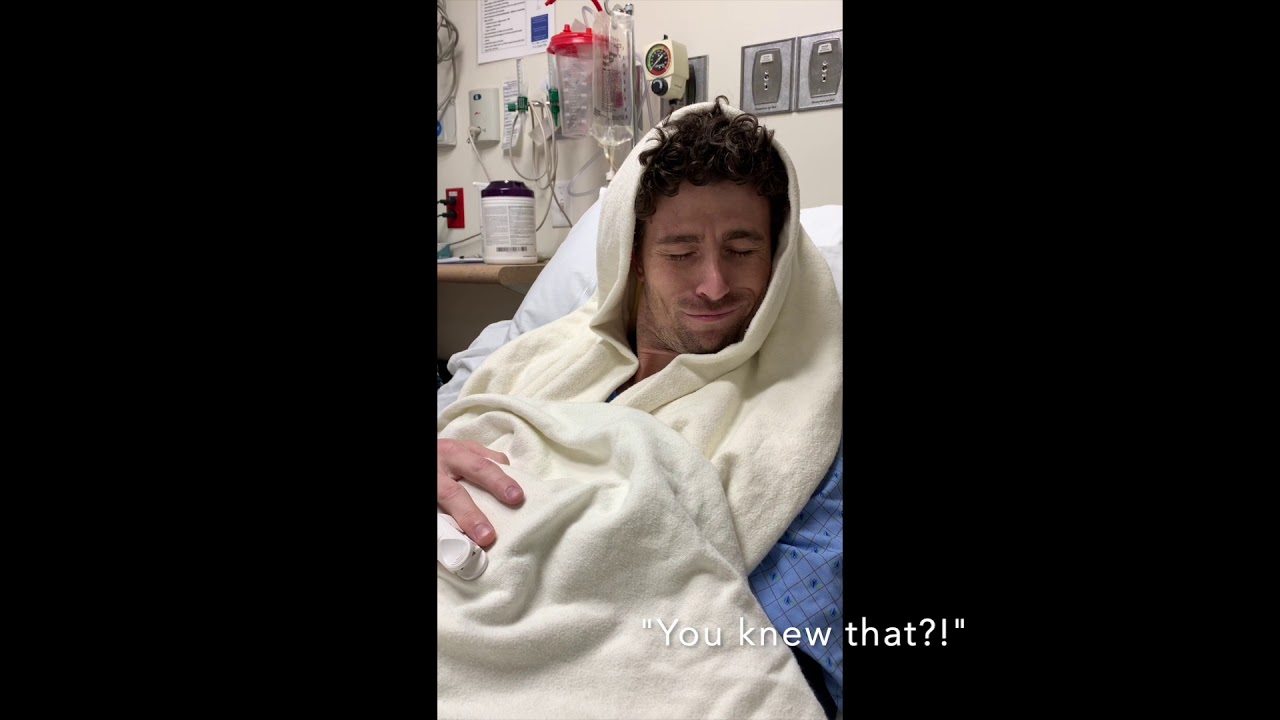 Steve post knee surgery - YouTube