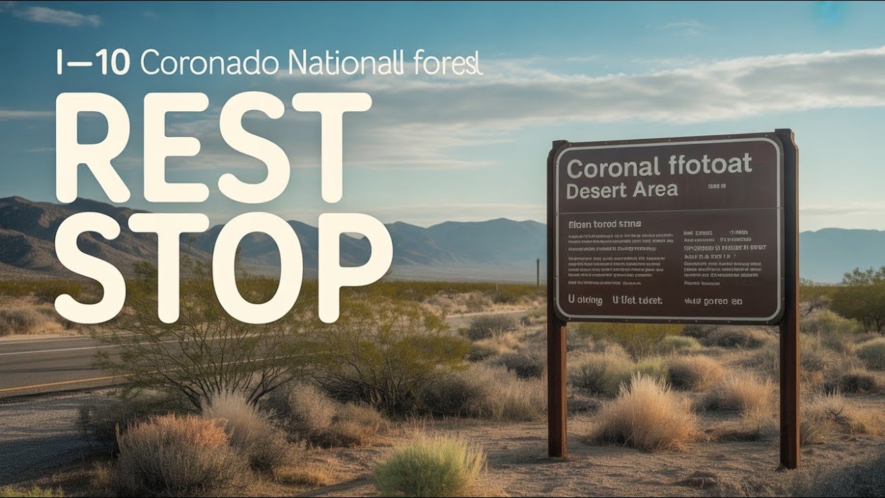 Hidden Beauty at This Arizona Desert Rest Stop In Our Truck Camper ...