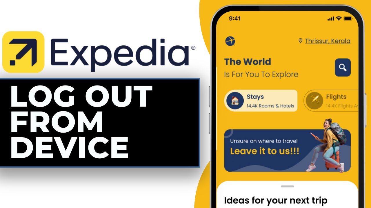 How To Sign Out/ Log Out Of Expedia App (EASY!) - YouTube