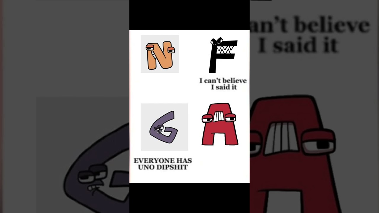 Idk Why I'm Just Made To This Alphabet Lore- (Tw: Swear) - YouTube