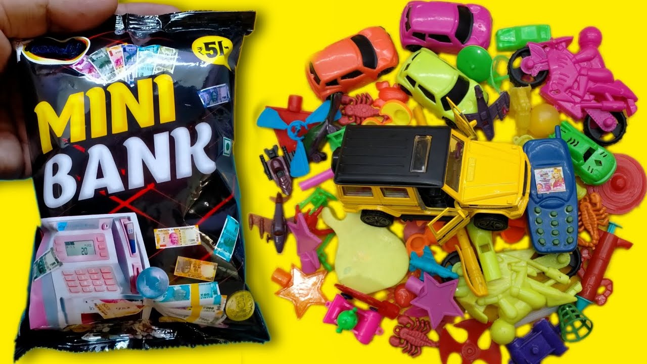 New Latest collection of Mini Bank Snacks with free gifts inside ...