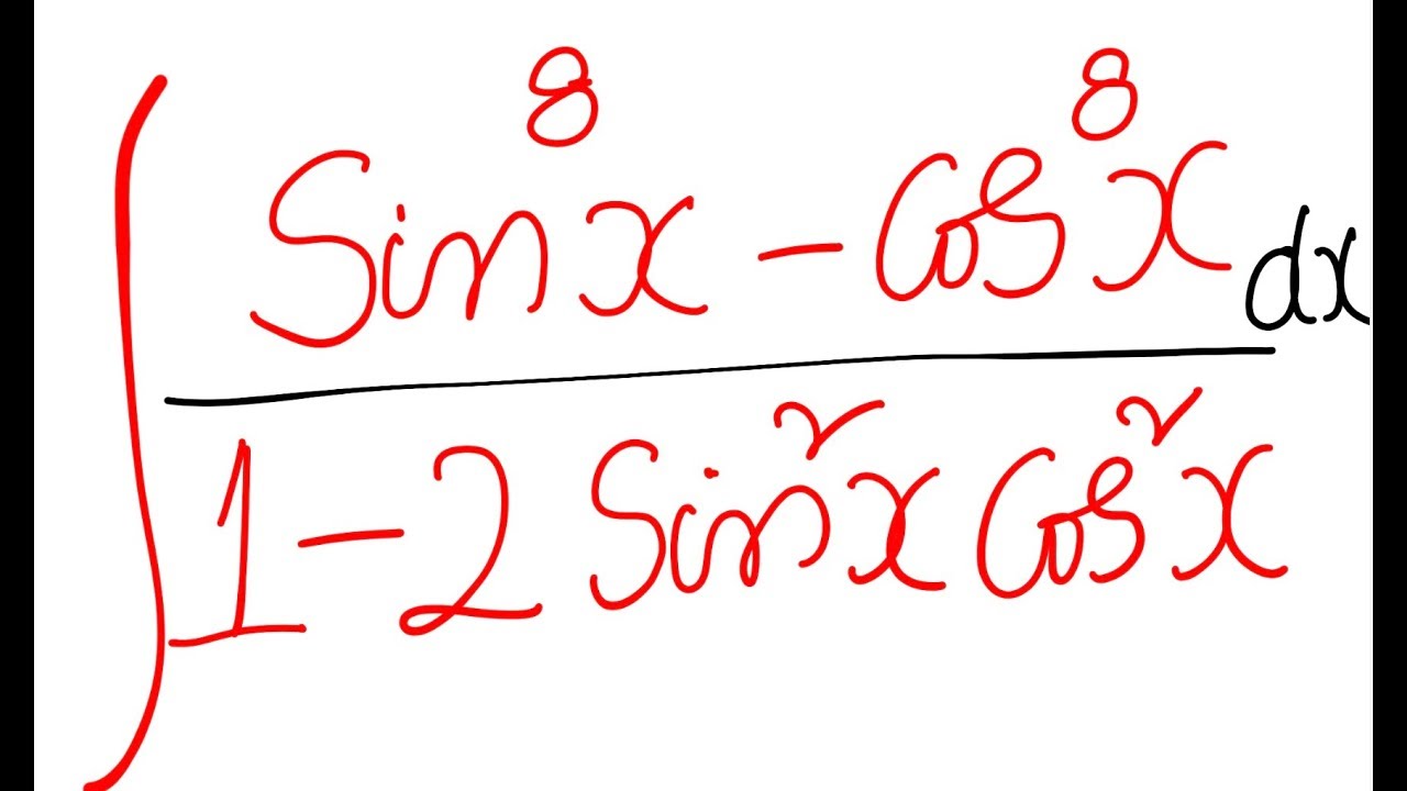 Calculus: Integration- indefinite Integrals- Example - YouTube