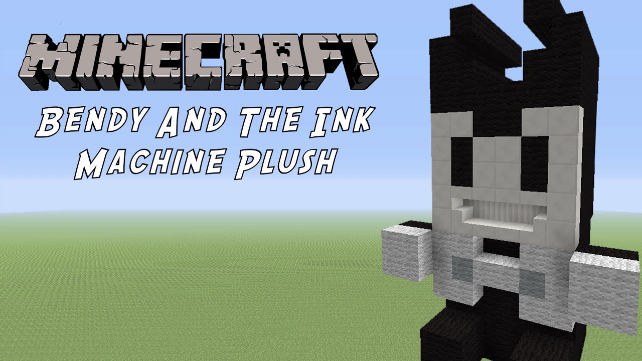 Minecraft Tutorial: Bendy And The Ink Machine Plush - YouTube