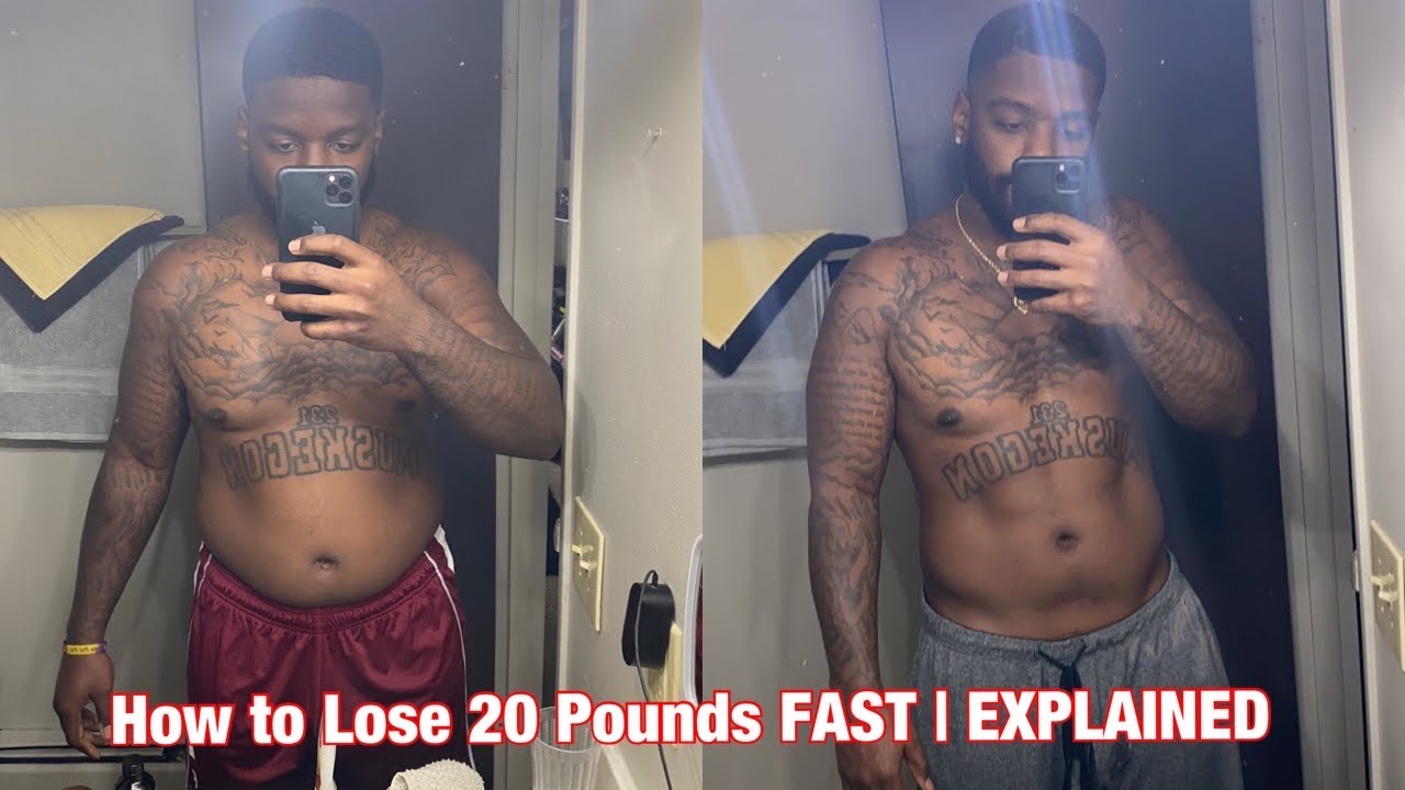 How To Lose 20 Pounds FAST | EXPLAINED - YouTube