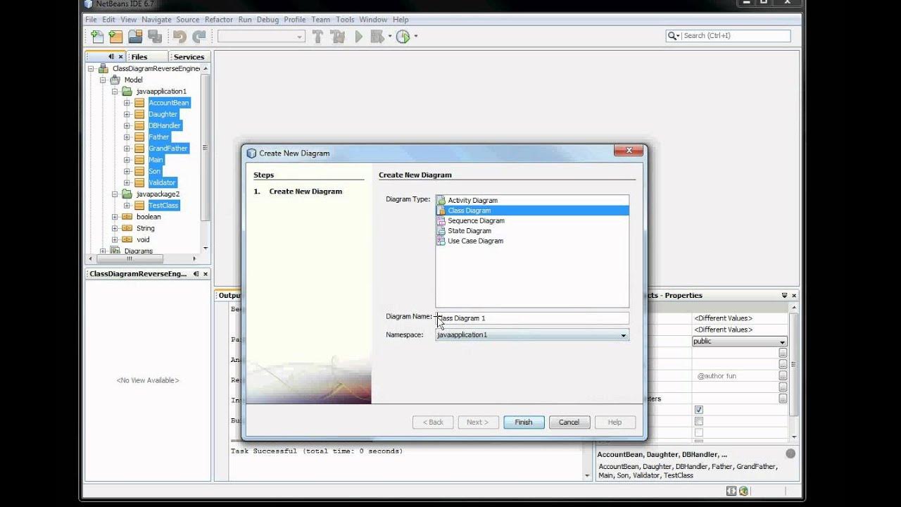 17 UML Reverse Engineering Class Diagram (in Arabic) - YouTube