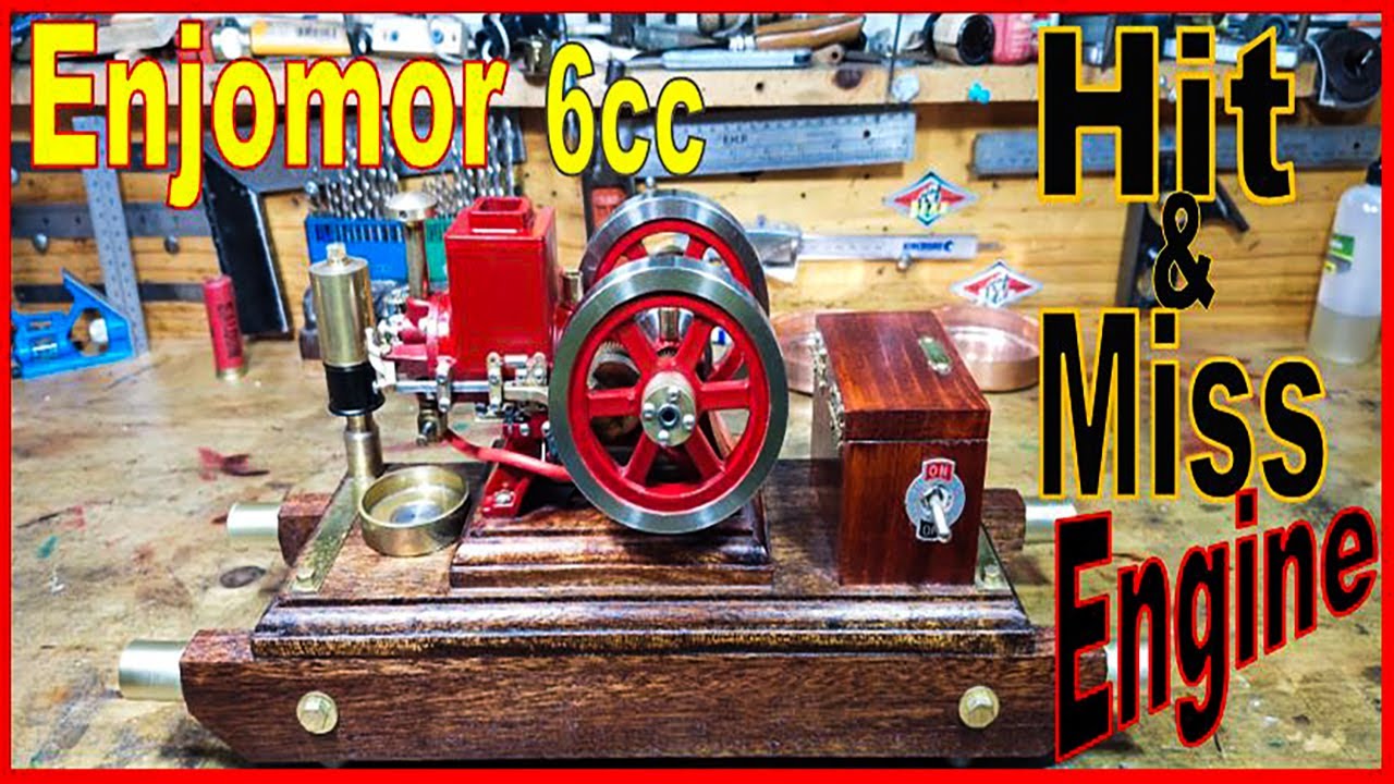 Enjomor 6cc Hit & Miss Engine Modifications - YouTube