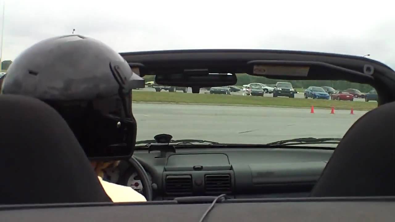 2009 Atlanta Region Autocross, Points #5, Ben run 2 - YouTube