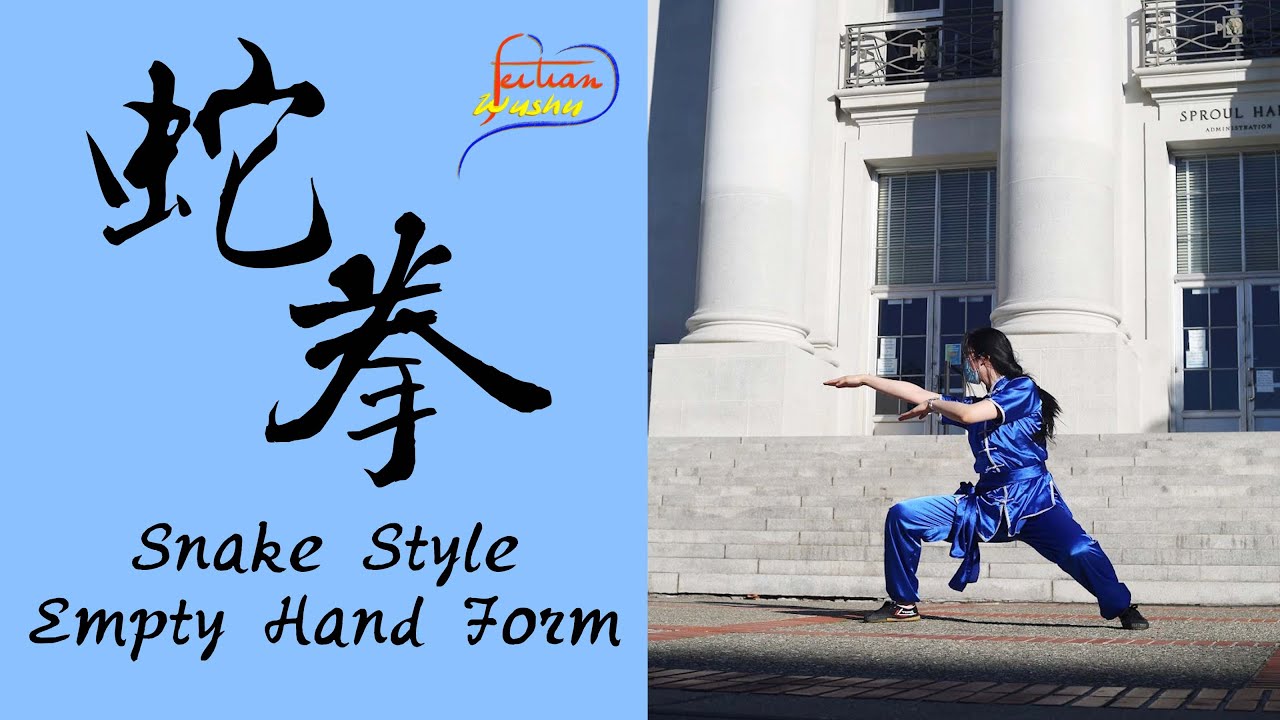 Snake Style Form【蛇拳】| Fei Tian Dancers x Cal Wushu | UC Berkeley ...