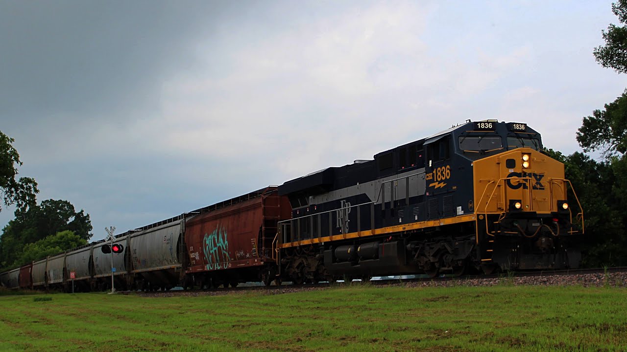 Chasing CSX 1836 up the UP Mankato Sub 7/13/24 - YouTube