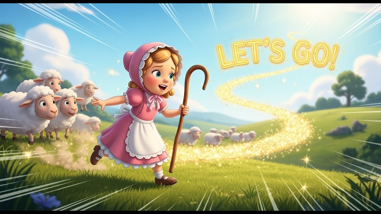 Little Bo-Peep Sheep Adventure | Cute Animation for Toddlers ...