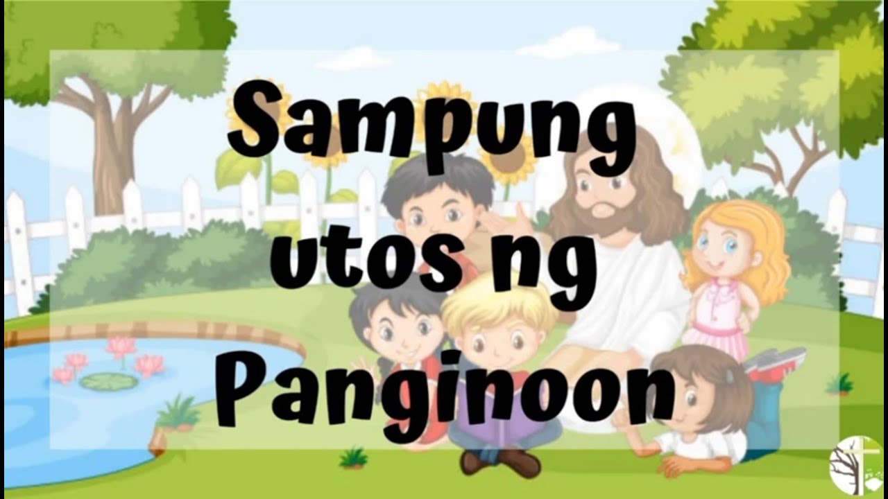 [Tagalog Kid's Sermon] Sampung Utos Ng Panginoon - YouTube