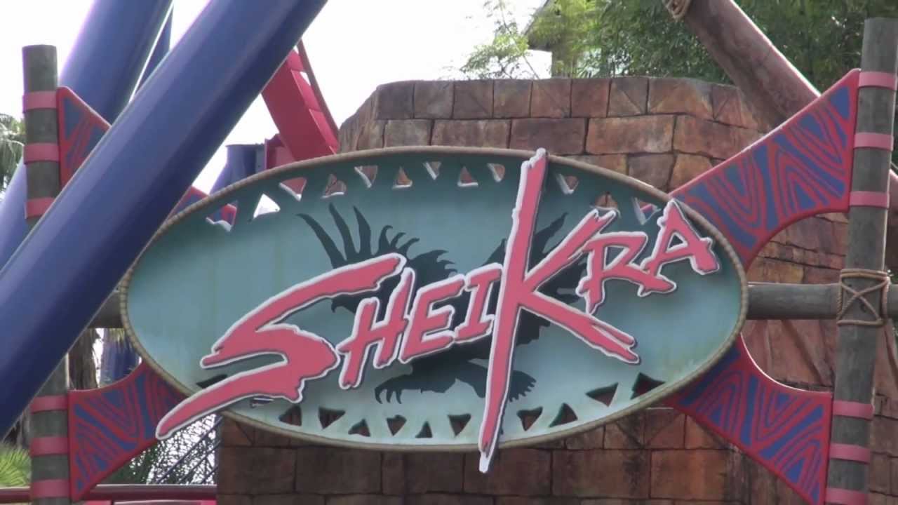 SheiKra Busch Gardens Tampa Florida HD (Off-Ride) - YouTube