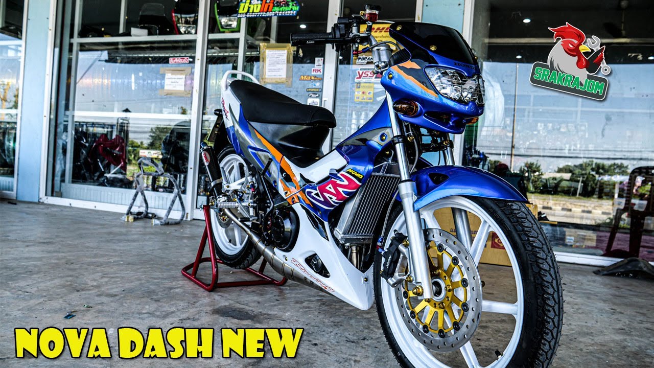 รีวิว Nova Dash New 125 จัดชุดล้อ Ls +อะไหล่แต่ง By ร้านช่างไก่สระกระโจม - YouTube