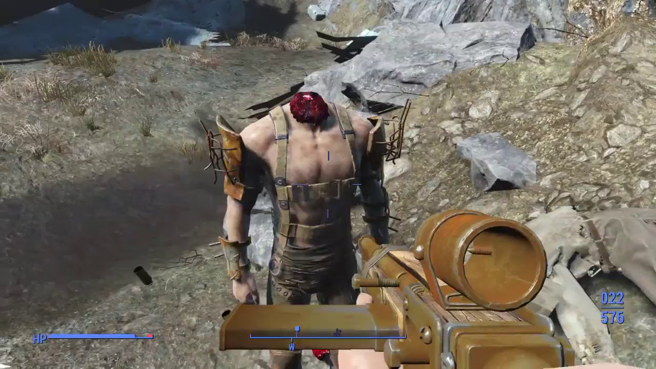 Fallout 4, Headless Raider (Glitch/Bug) - YouTube