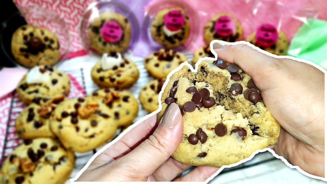 Galletas de chocolate estilo new york, cookies new york - YouTube