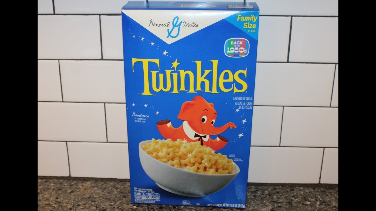 Twinkles Star-Shaped Cereal Review - YouTube