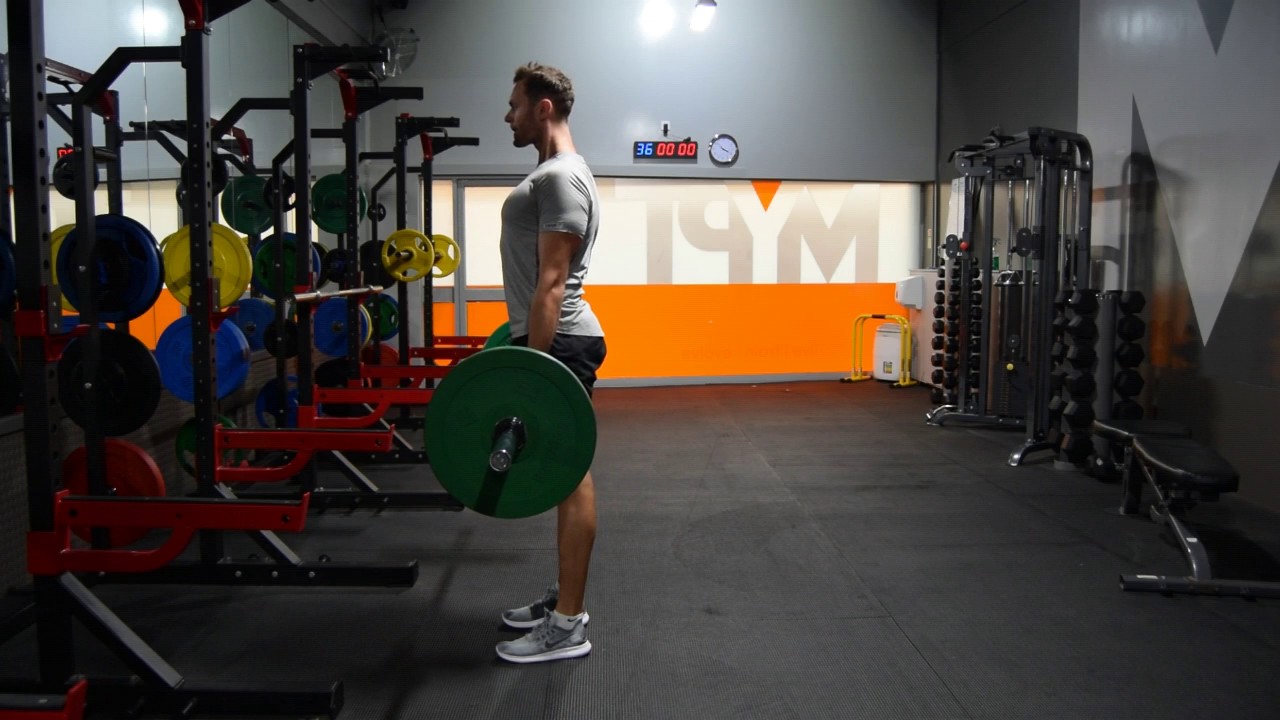 BB Deadlift with audio - YouTube