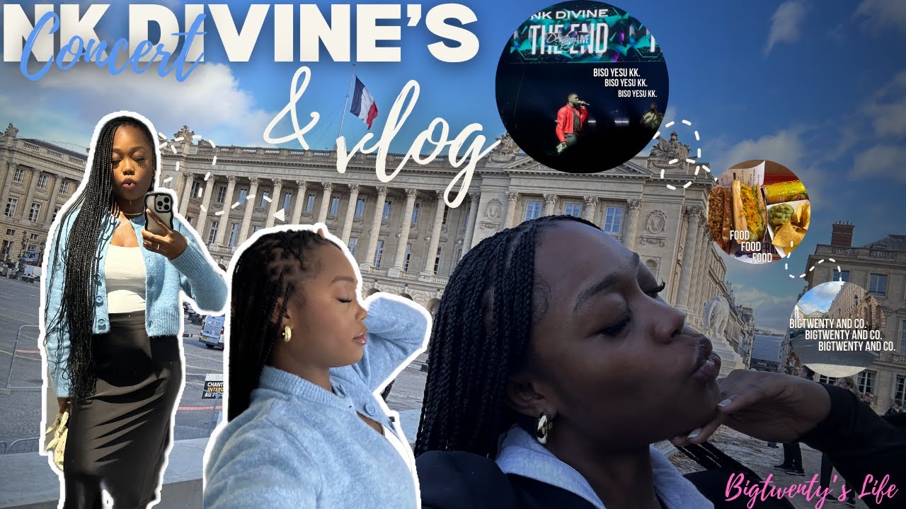 VLOG à PARIS 🇫🇷 - CONCERT de NK DIVINE - YouTube