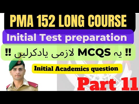 PMA 152 Long Course 2023 | pma Initial Test preparation |Test ...