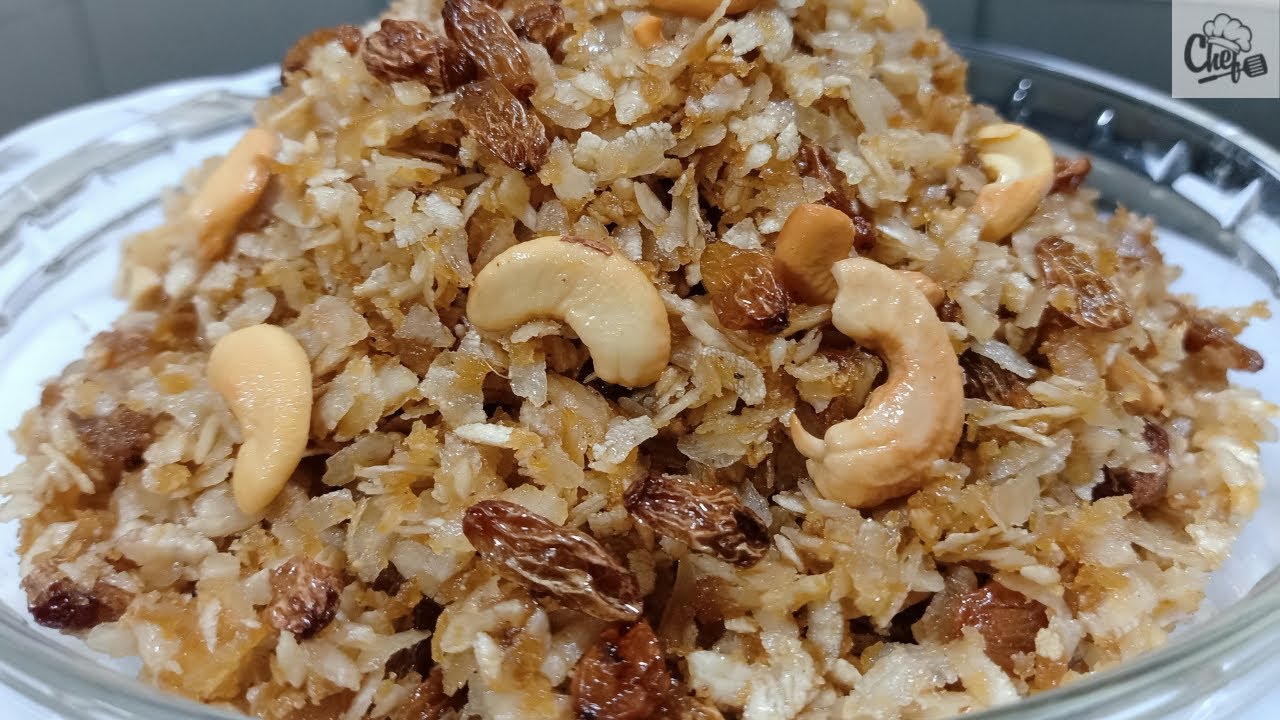 Authentic Sweet Poha/ Roasted Sweet Rice Flakes - YouTube