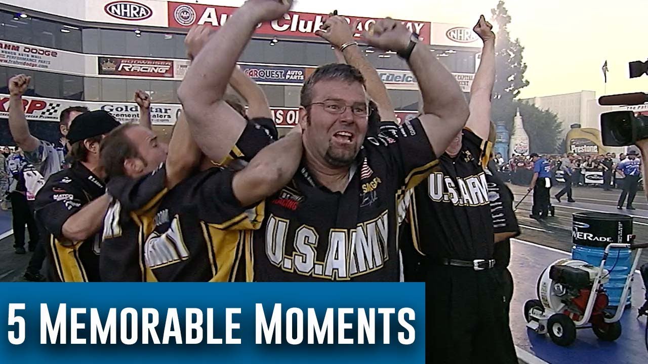 5 memorable moments from the NHRA World Finals - YouTube