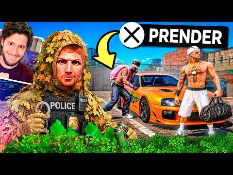 USEI CAMUFLAGEM PARA PRENDER BANDIDOS GTA 5 RP!