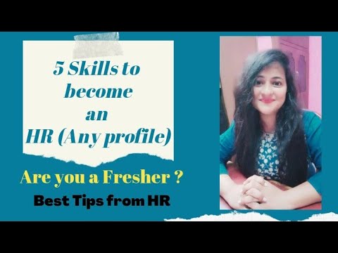 Career in HR | 5 Skills to become an HR | HR Fresher | Recruiter ...