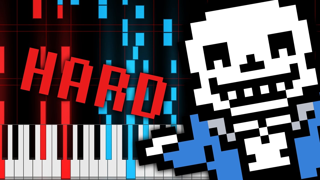 Undertale - Song That Might Play When You Fight Sans (Piano Arrangement ...
