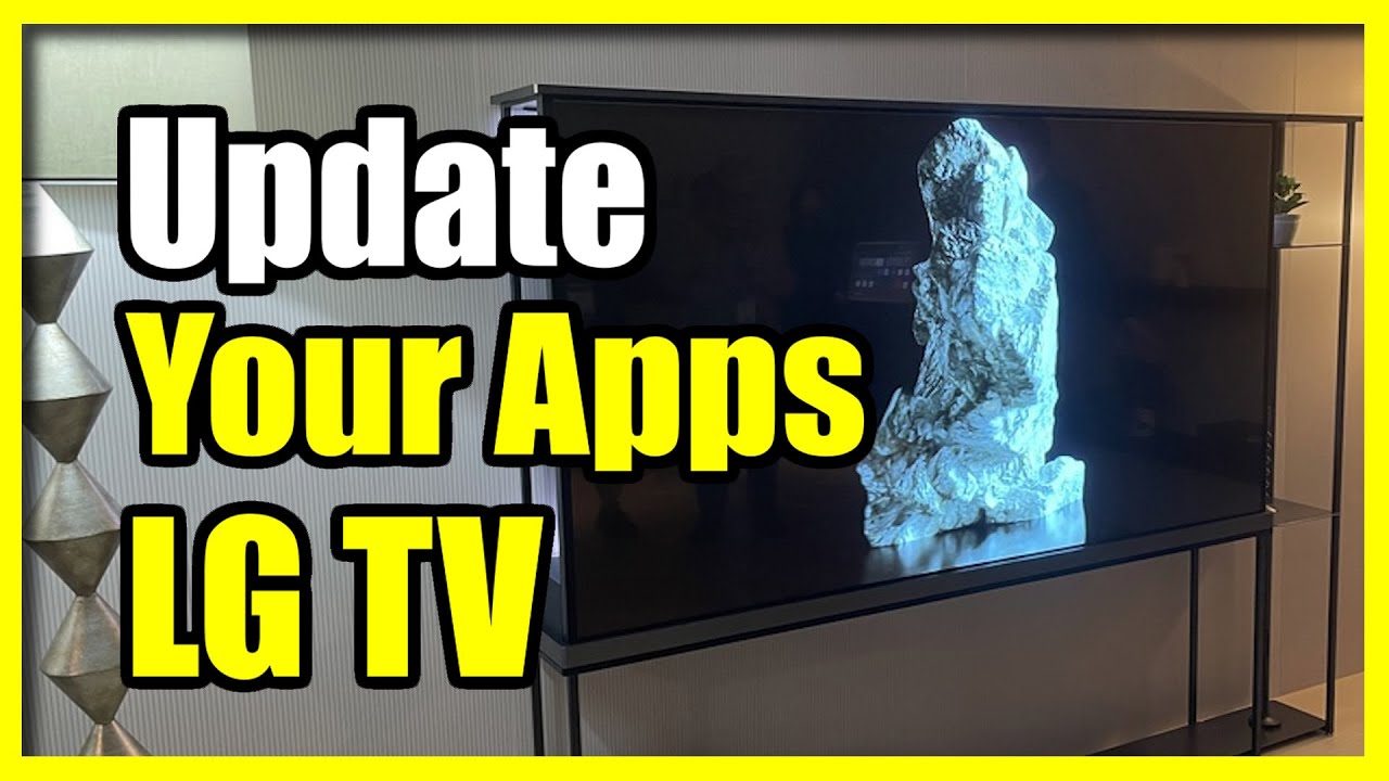 How to Update your Apps on your LG TV (Easy Tutorial) - YouTube