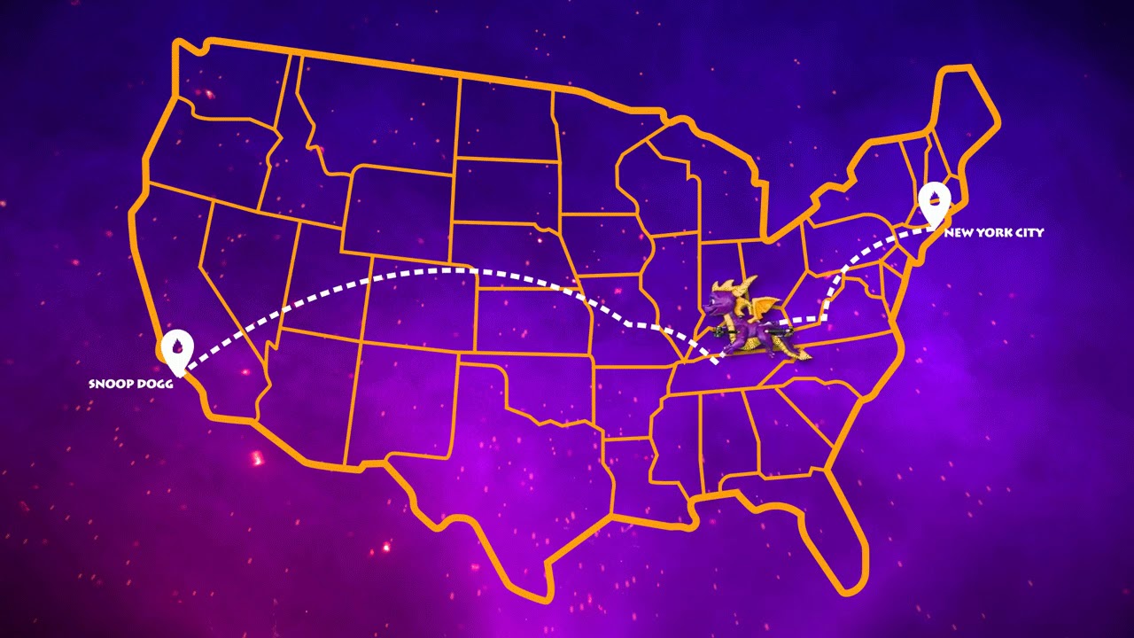 Spyro Reignited Trilogy (PS4/Xbox One) - Spyro Drone Trip Map # ...