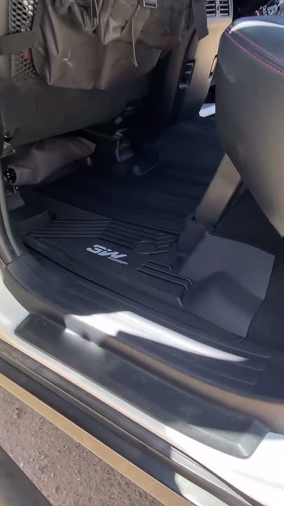 3W TPE All Weather Car Floor Mats for TOYOTA 4Runner - YouTube