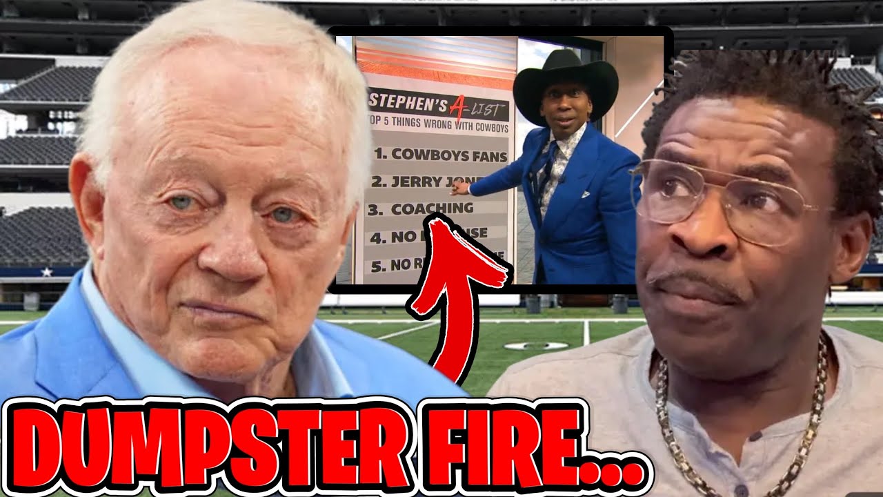 Jerry Jones DESTROYED By Stephen A. Smith “BLAMES Him” For Dallas ...