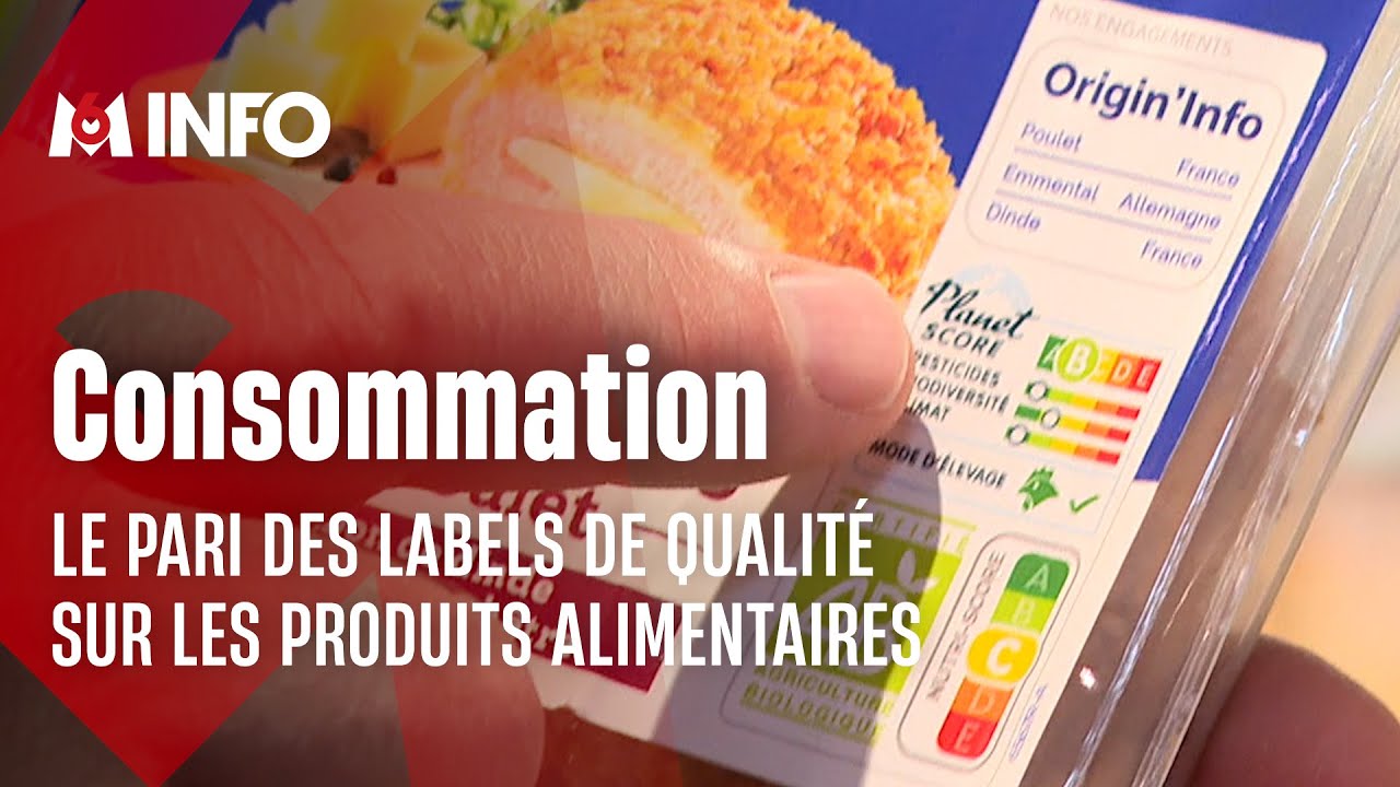 La pari des labels de qualité sur les produits alimentaires - YouTube