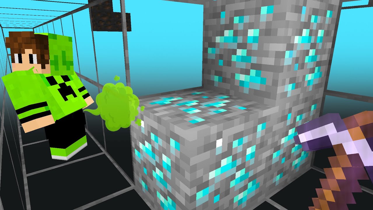 Trolei Meu Amigo Com Visão Raio X No Minecraft Youtube