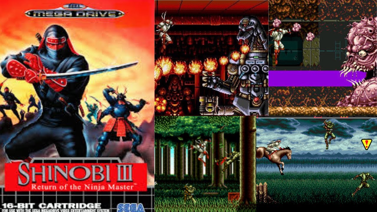 Shinobi 3 Return Of The Ninja Master (Genesis) | Playthrough - YouTube