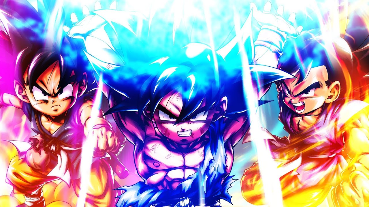 THE TRIPLE BASE FORM BLUE FIT KID GOKU SQUAD ASSEMBLES!! (Dragon Ball ...