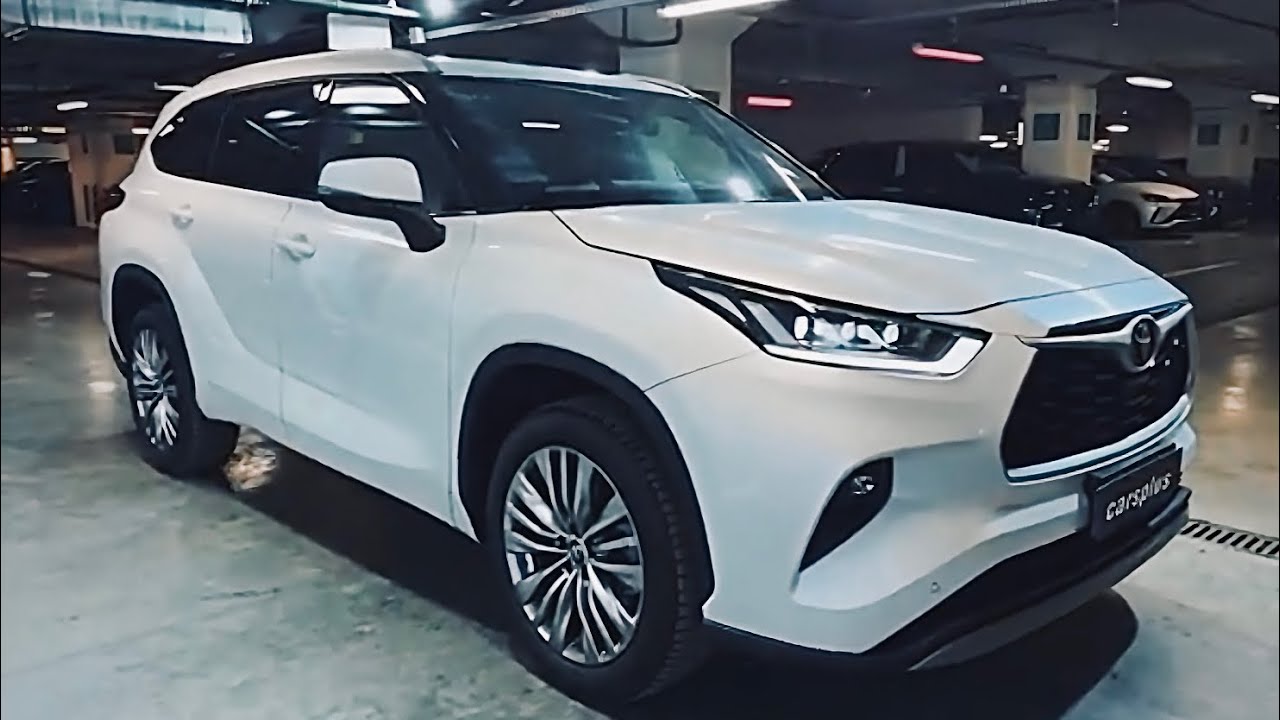 First Look Sweet Looking Toyota Highlander 2024 Hybrid A BETTER Midsize ...