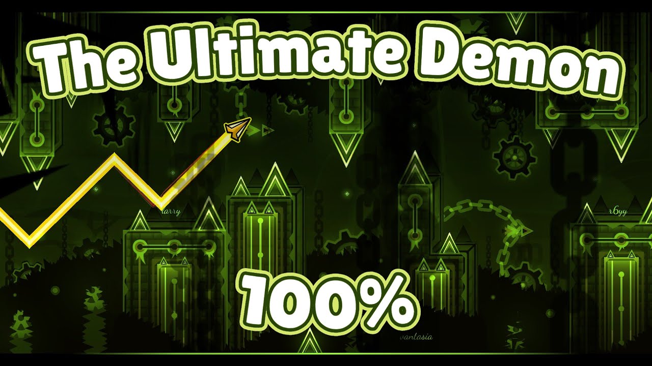 The Ultimate Demon by vit12 100% (Extreme Demon) | Geometry Dash - YouTube