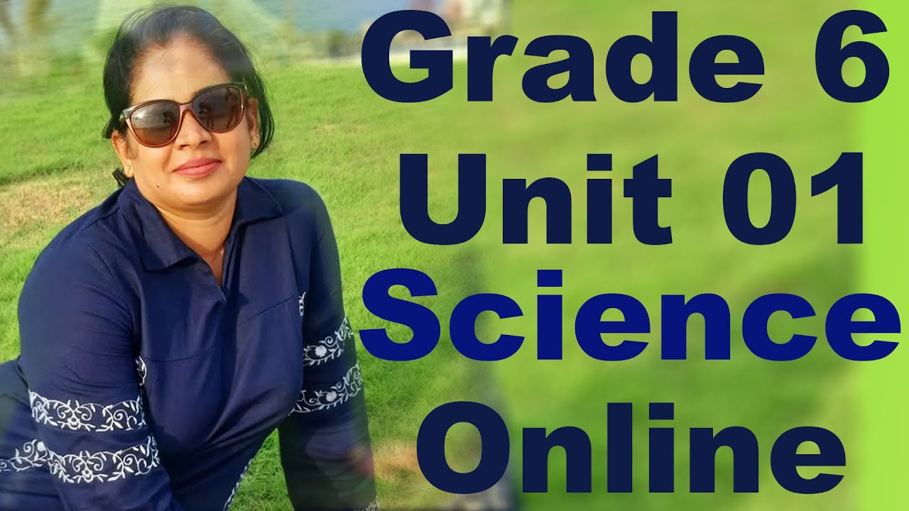 Grade 6 - Science - Unit 01 - YouTube