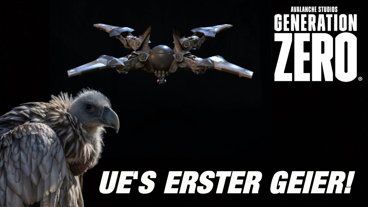 Generation Zero - UE's erster Geier (Vulture Tyrant Kampf) - YouTube