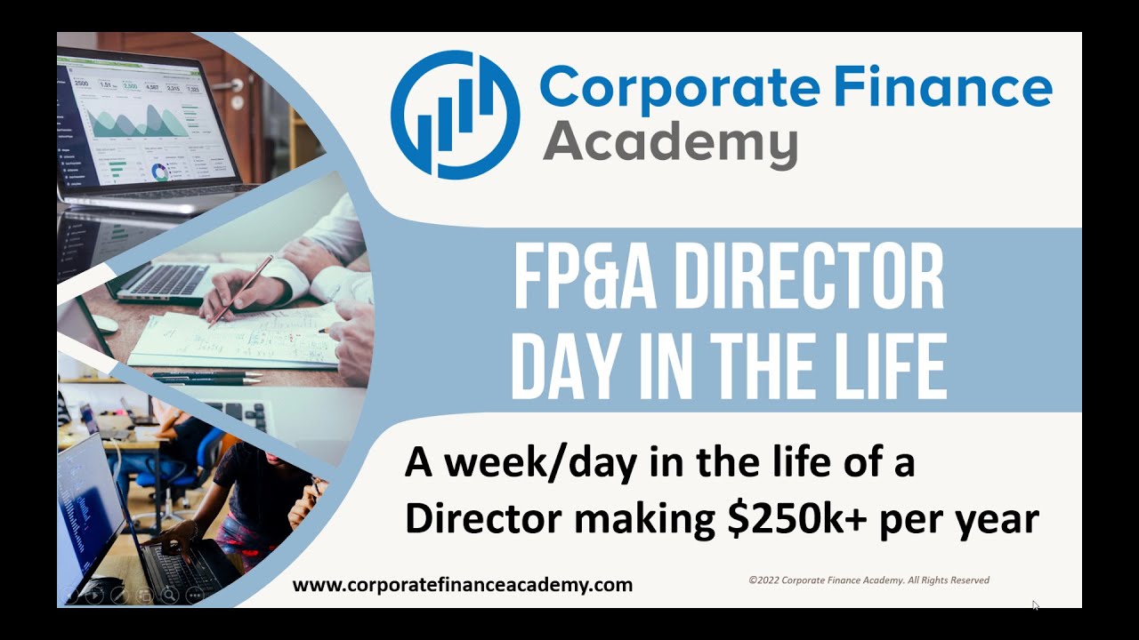 FP&A Director - A Day in the Life of a Finance Director - YouTube