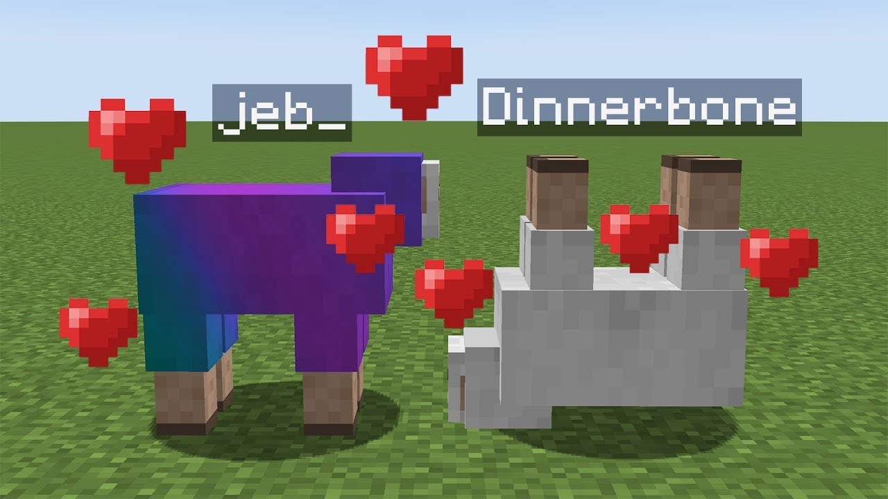 jeb_ + Dinnerbone = ??? - YouTube